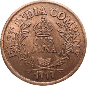 imperialshop #BA132 - (Token) One Anna (1717) "Gautam Buddha" Old and ...