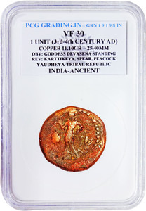 Prideindia 1 Tetradrachm (128-150 CE) Ruler: Kanishka I Kushan Empire ...