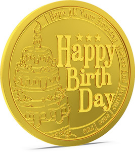 Aspect Bullion & Refinery Happy Birthday 24 (995) K 10 g Gold Coin ...