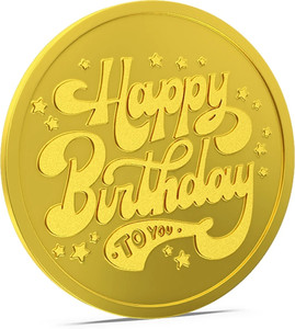 Aspect Bullion & Refinery Happy Birthday 24 (995) K 8 g Gold Coin Price ...