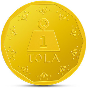 KUNDAN Tola Gold Bar 24 (9999) K 11.663 g Yellow Gold Coin Price in ...