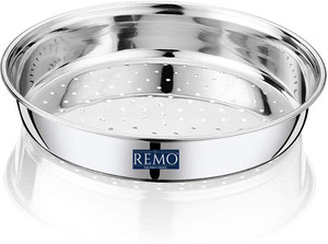 Remo Heavy Stainless Steel Hole Chalni For Wheat, Steamer For kitchen ...