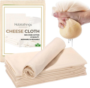 Habitathings Muslin Cheese Cloth for Paneer Kitchen Use Cotton Fabric ...