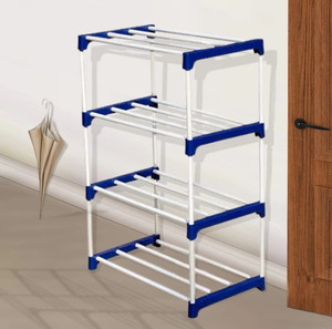wrt 4 layer multiporpose hard pvc pipe shoe rack PVC Collapsible ...