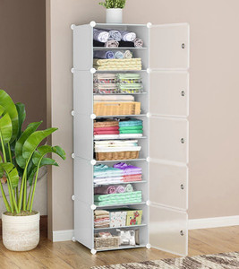Ryuga Plastic Collapsible Wardrobe PP Collapsible Wardrobe Price in ...