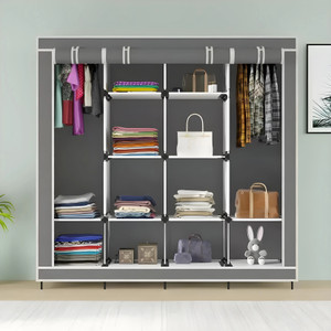 Joyful Junction Micro Fiber Collapsible Wardrobe Price in India - Buy ...