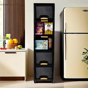 fullstar Foldable Plastic Cupboard for Storage PP Collapsible Wardrobe ...