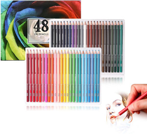 Flipkart.com | Wynhard Color Pencils 48 Pcs Oil Based Color Pencils Set ...