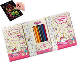 Flipkart.com | Definite Unicorn Drawings Coloring Pages with Pencils ...