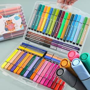 Flipkart.com | PRAYOSHA ENTERPRISE Washable Watercolor Pens 48 color ...