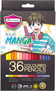 Flipkart.com | masterart Master Series Coloured Pencils 36 Colors MANGA ...