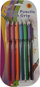 Flipkart.com | Empire Estore Color pencil with Grip Round Shaped Color ...