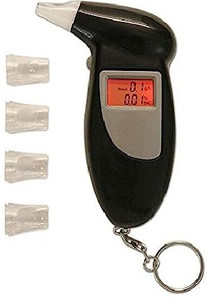 Real Instruments Alcohol Tester With LED Back Lit Breath Analyzer ...