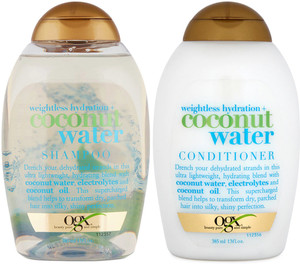 ogx Weightless Hydration + Coconut Water Shampoo & Conditioner Price in ...