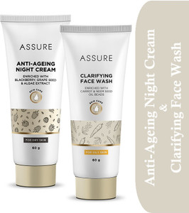 ASSURE Anti-Ageing Night Cream 60gm & Clarifying Face Wash 60gm Price ...