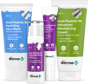 The Derma Co Snail Peptide 96 Daily Skincare Combo | Snail Mucin ...