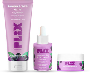 The Plant Fix Plix Jamun active acne serum 30ml Jamun facewash 100ml ...