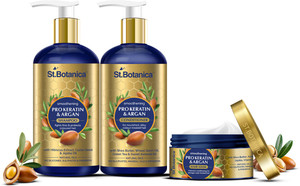 St.Botanica Pro Keratin Combo of (300ml), Conditioner (300ml) & Mask ...