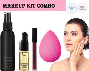 BLUEMERMAID Complete Professional Makeup Combo Kit 4 pcs combo set 1 ...