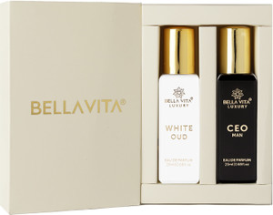 Bella vita organic CEO MAN perfume & WHITE OUD perfume combo| Citrus ...