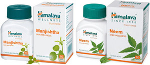 HIMALAYA Manjishtha 60 Tablet With Neem 60 Tablet * 120 Tablet Price in ...