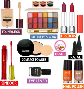 FOPE Glamour Mini Makeup kit Combo set For Women/Girls MA6120230212 ...