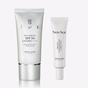 Oriflame NOVAGE Day Shield SPF50 UVA/PA++++ Advanced Skin Protector 30 ...