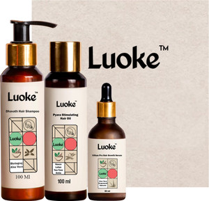 Luoke Customised Hair Growth Combo | Hair Fall Hair Oil | Hair Fall ...