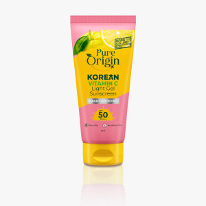 Pure Origin Sunscreen - SPF 50 PA++++ Korean Vitamin C Bright Boosting ...
