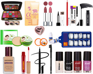 FOPE Ultra Glow Professional Makeup Kit Combo Set for Women/Girls ...