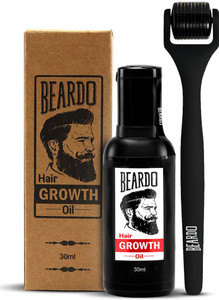 BEARDO Beard Growth Booster Regime|Activator Derma Roller I Beard and ...