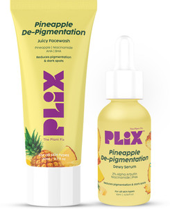The Plant Fix Plix Pineapple Face Wash And Serum Mini Combo for ...