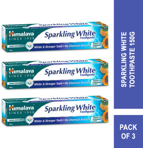 HIMALAYA SPARKLING WHITE Toothpaste - Buy Baby Care Products in India ...