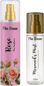 The Ocean Rose Air Freshener 250ml And Mermaid's Mist Perfume 100 ml ...