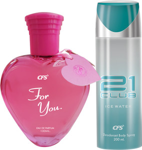 CFS For You EDP Long Lasting Perfume & Ice Water Deodorant Body Spray ...