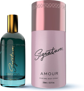 SIGNATURE Cocktail Perfume : Amour Deo Price in India - Buy SIGNATURE ...