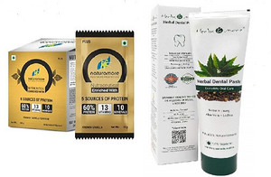 NETSURF Toothpaste (125g) & Naturamore Plus French Vanilla Flavour ...