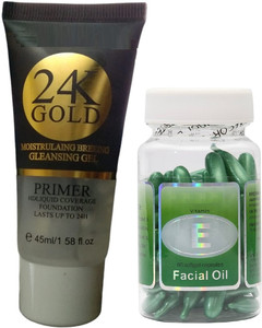 Luster Shine Vitamin E Facial Oil Capsules & Fine Lines Minimizer ...