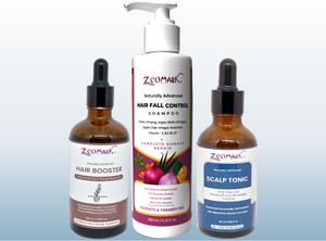 Zeomark Anti Hair Fall Kit - Hair Growth Booster, Hair Fall Control ...