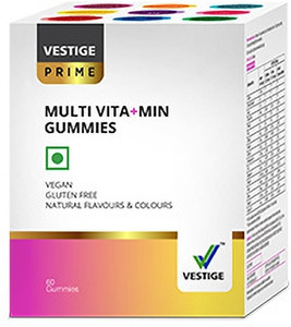 Vestige Prime Multi Vita+Min Gummies 60n Pack Of 2 Price in India - Buy ...
