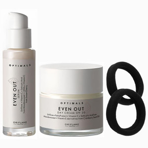 Oriflame Even Out Day Cream SPF 20 50 ml with Even Out Serum 30 ml with ...
