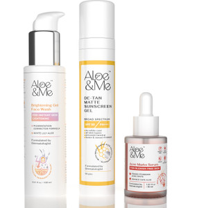 aloe&me Brightening Acne Marks De-tan Kit Price in India - Buy aloe&me ...