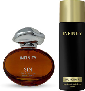 INFINITY Sin EDP Long Lasting Perfume & Musk Noir Deodorant Body Spray ...