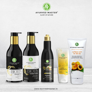 AYURVED MASTER Valentine Kit For Hair-Skin Care ReGrowth hair Biotin ...