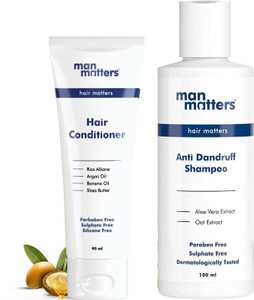Man Matters Anti Dandruff Shampoo for Men 100ml | Argan Oil Hair ...