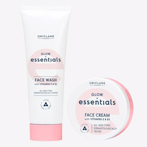 Oriflame ESSENTIALS Glow Essentials Face Cream with Vitamins E & B3 75 ...