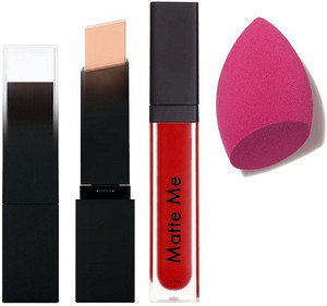 KAIASHA PROFESSIONAL MAKE UP COMBO,FOUNDATION STICK, RED LIPSTICK ...