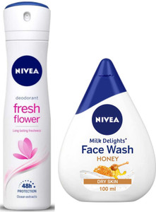 NIVEA Fresh Flower Deo MD Honey FW 100ml Price in India - Buy NIVEA ...