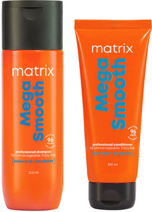 MATRIX Mega Smooth Combo for Frizzy Hair with Shea Butter and Amino ...