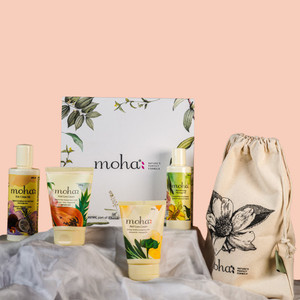 Moha Self Pampering Gift Kit | Relaxing Routine Gift Set Includes Nail ...